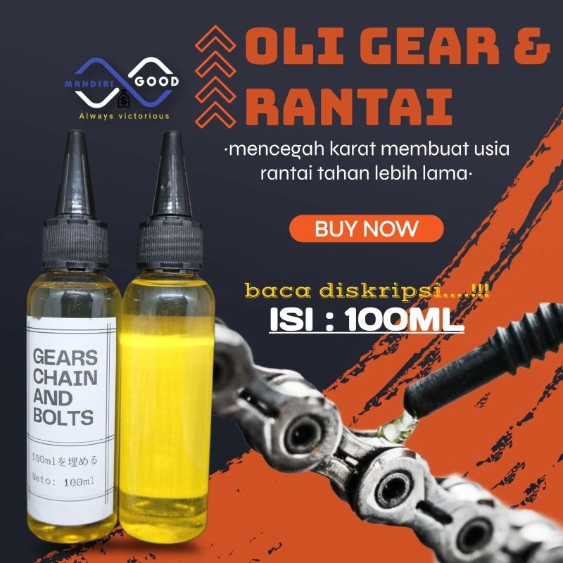 Jual [Grosir] Oli Gear & Rantai motor Pelumas Gear & Rantai motor ...