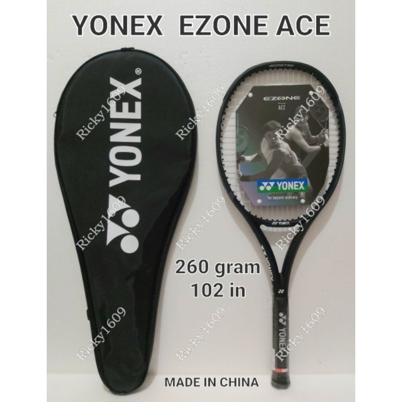 Jual RAKET TENIS YONEX EZONE ACE AQUA NIGHT BLACK (102 in / 260 g ...