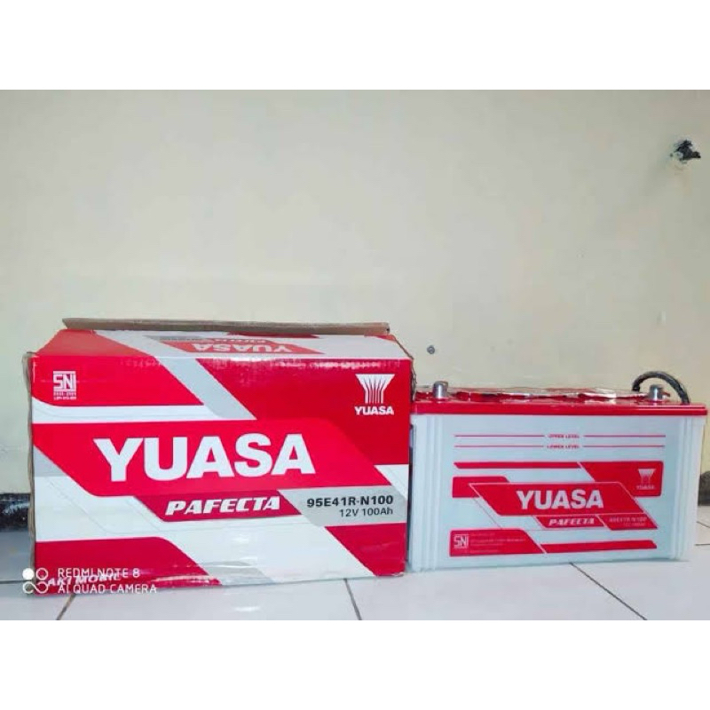 Jual Aki Yuasa N100 Basah (Yuasa Pafecta Original) | Shopee Indonesia