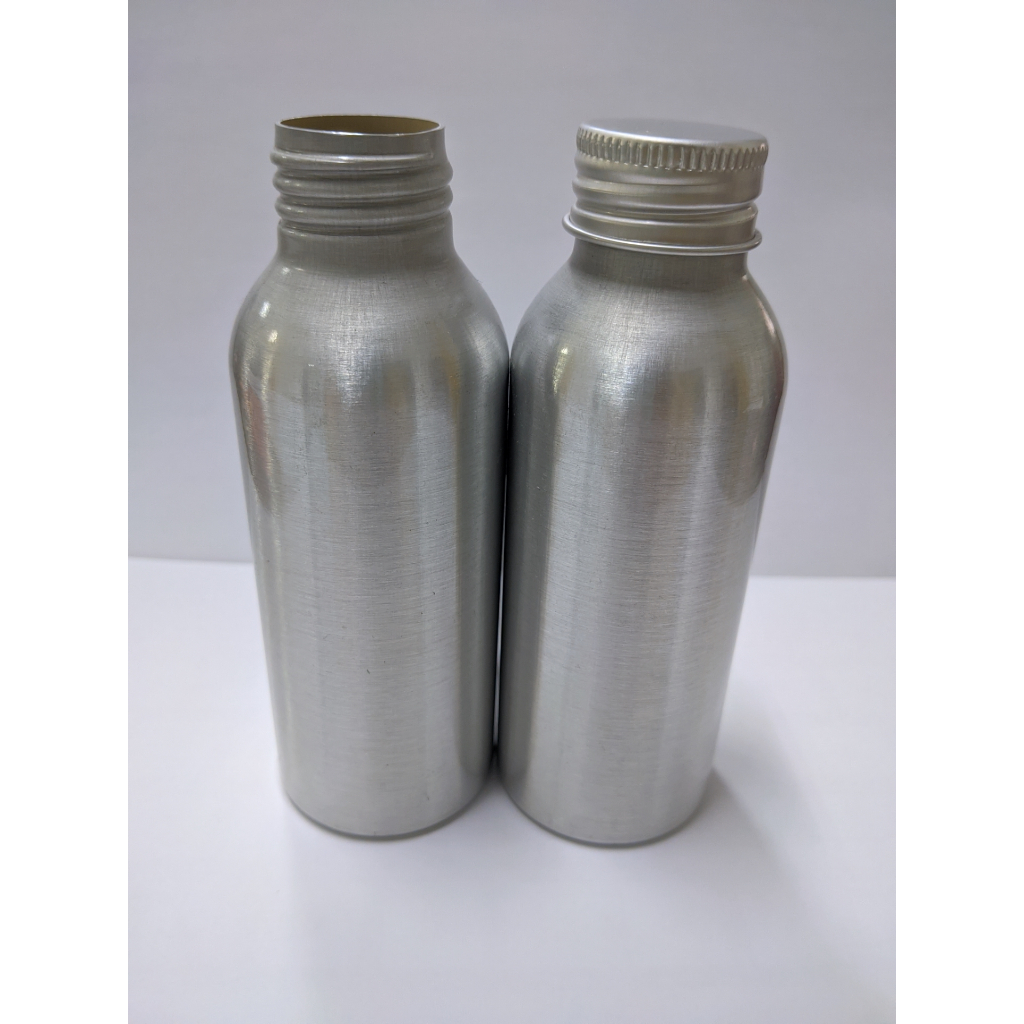 Jual Botol Aluminium 110ml Merah & Silver + Tutup | Shopee Indonesia