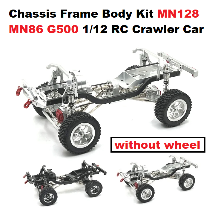 Jual Upgrade Metal Chassis Frame Kit Complete MN128 MN86 MN86S MN86KS ...