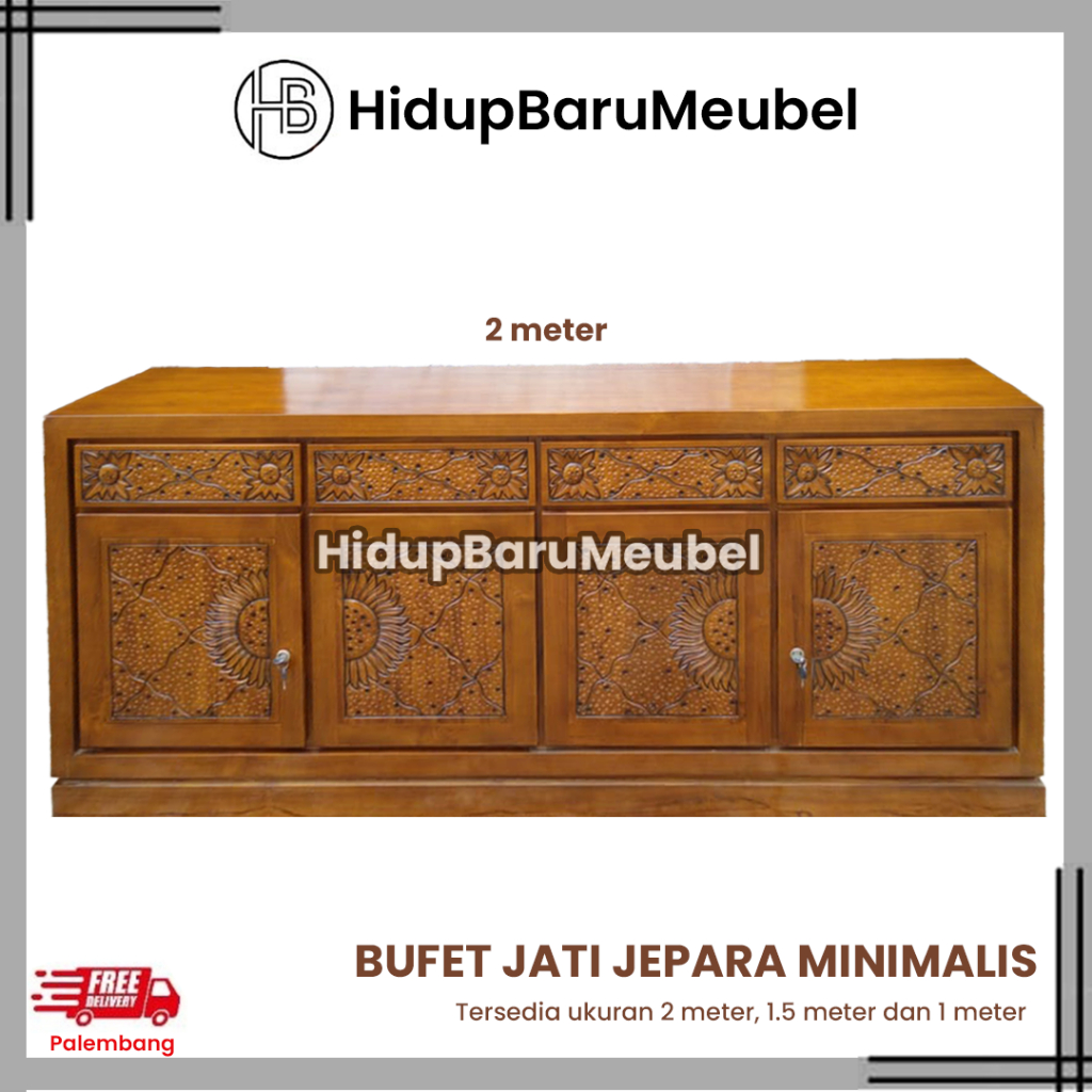 Jual Bufet tv minimalis / lemari televisi ukir ukiran bupet tv kayu ...