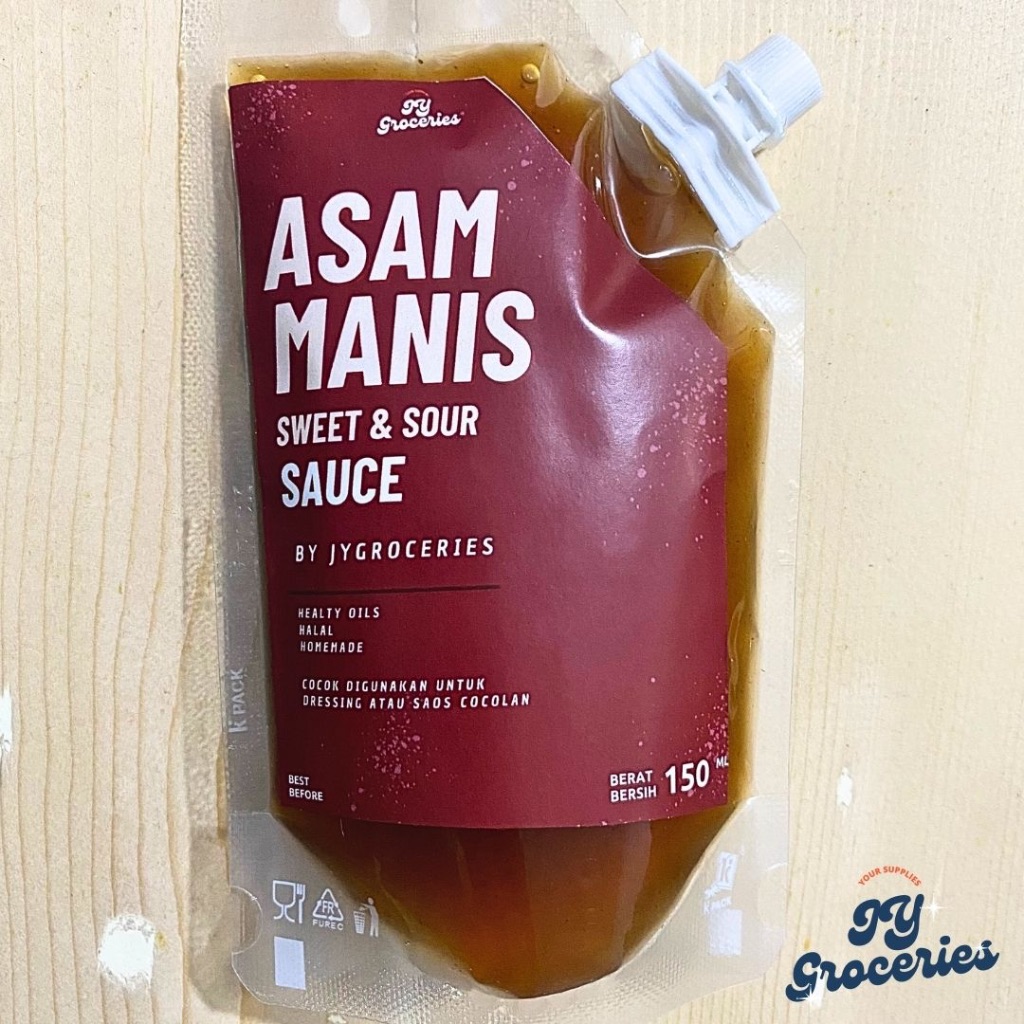 Jual Saos Saus Asam Manis / Sweet Sour Halal Sauce 250ml JY Groceries ...