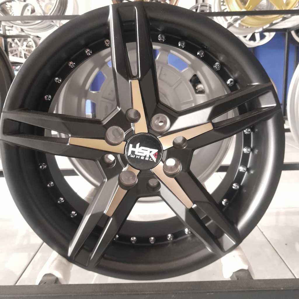 Jual Velg mobil murah HSR KEUNIKAI ring 15 lebar 6,5 pcd 4x100-114,3 ET 42 untuk brio,jazz ...