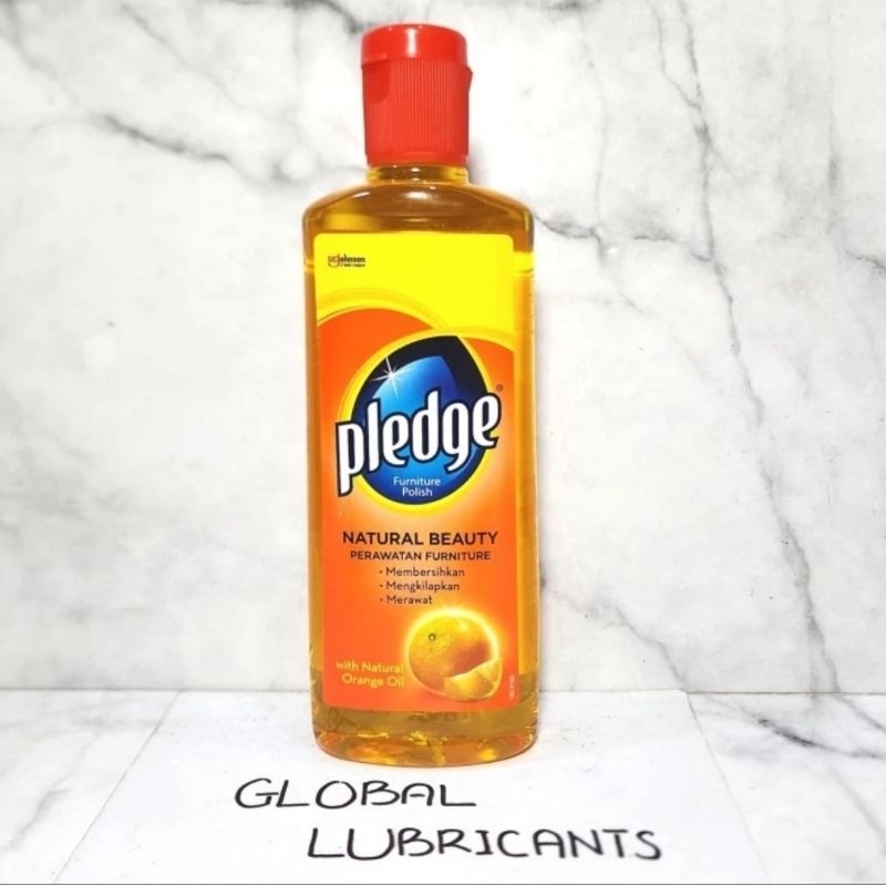 Jual PLEDGE Furniture Polish Natural ORANGE 170mL (Membersihkan ...