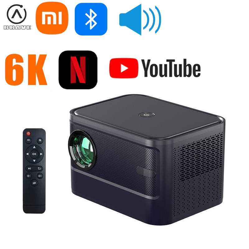 Jual Proyektor mini Xiaomi 6K/ponsel YouTube Netflix layar yang sama ...