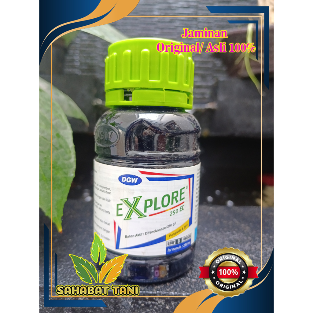Jual FUNGISIDA SISTEMIK EXPLORE 250EC @250 ML DGW + BONUS KAOS ...