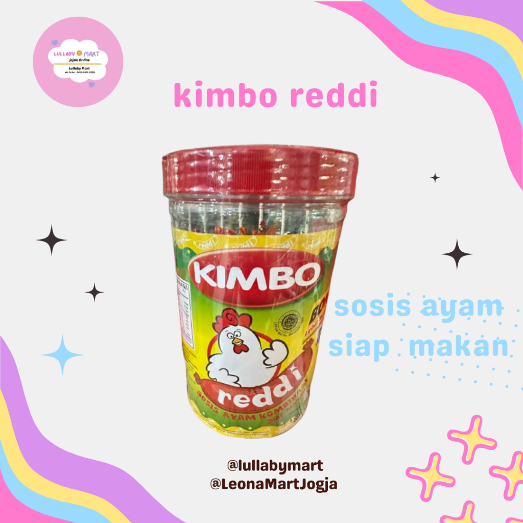 Jual KIMBO Reddi Sosis Ayam Toples 525g | Shopee Indonesia