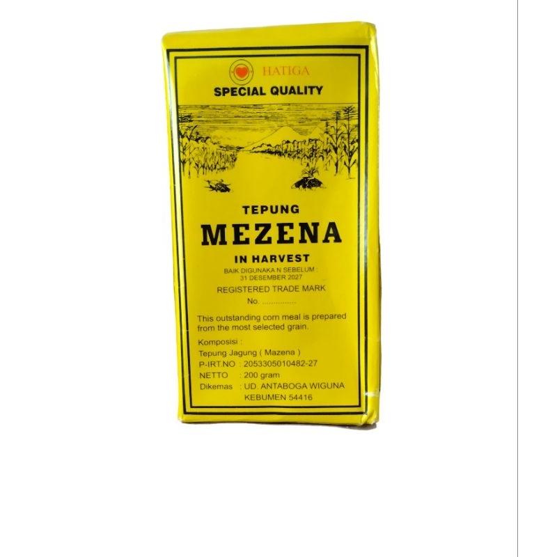 Jual Tepung Mezena In Harvest 200gr | Shopee Indonesia