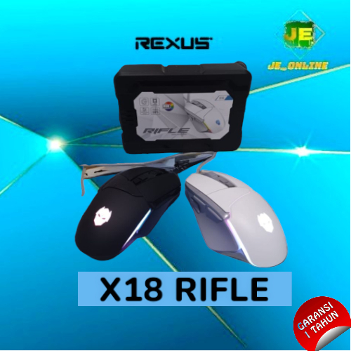 Jual Mouse Wired Rexus X18 RIFLE | Shopee Indonesia