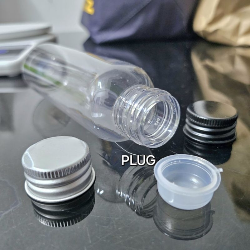 Jual Bigta_Botol 100 ml / 250 ml / 500 ml TUTUP ALUMINIUM (neck 24 ...