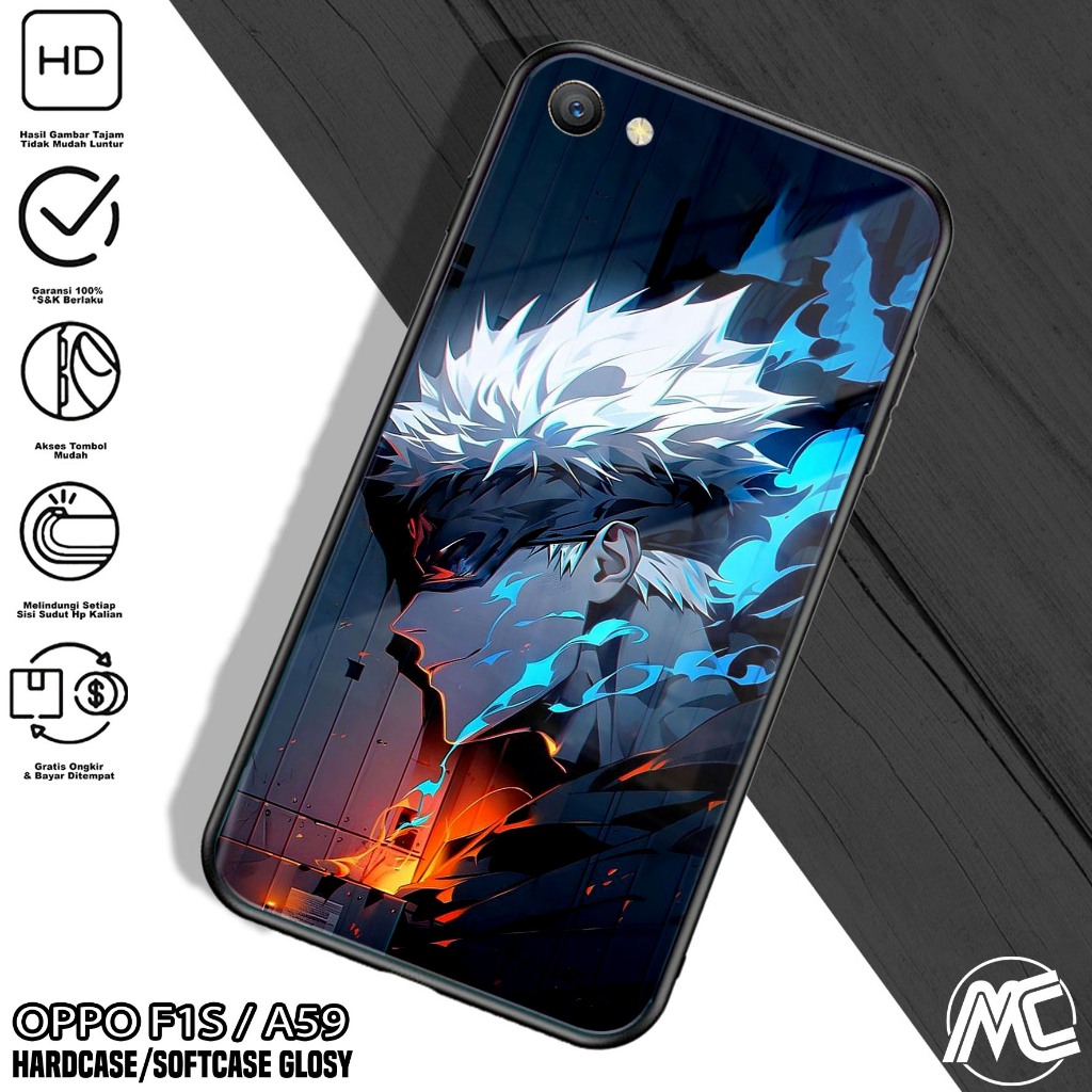 Jual Case OPPO F1S / A59 - ( Gojo Satoru ) OPPO F1S / A59 Hp - Casing ...