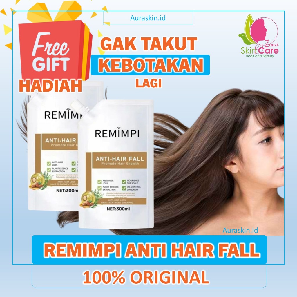 Jual (2 PCS) Remimpi Hair Loss treatment shampo Oil Control Mengurangi ...