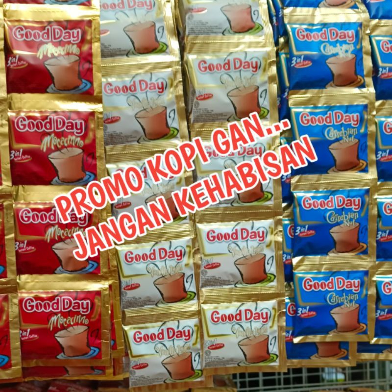 Jual Good day 3in1 Good day kopi All Varian | Shopee Indonesia