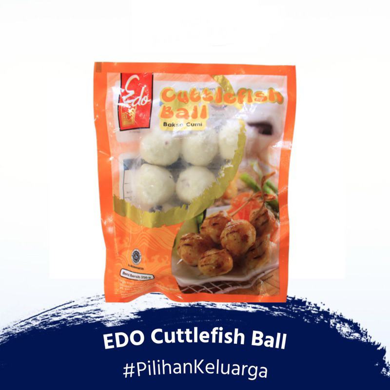 Jual EDO Cuttle Fish Ball 250 Gram | Shopee Indonesia