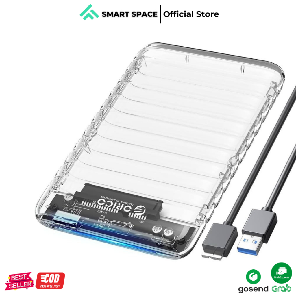 Jual ORICO 2139U3 V1 2.5 Inch Transparent Usb 3.0 Box Harddisk Hard Drive Enclosure Case Hardisk ...