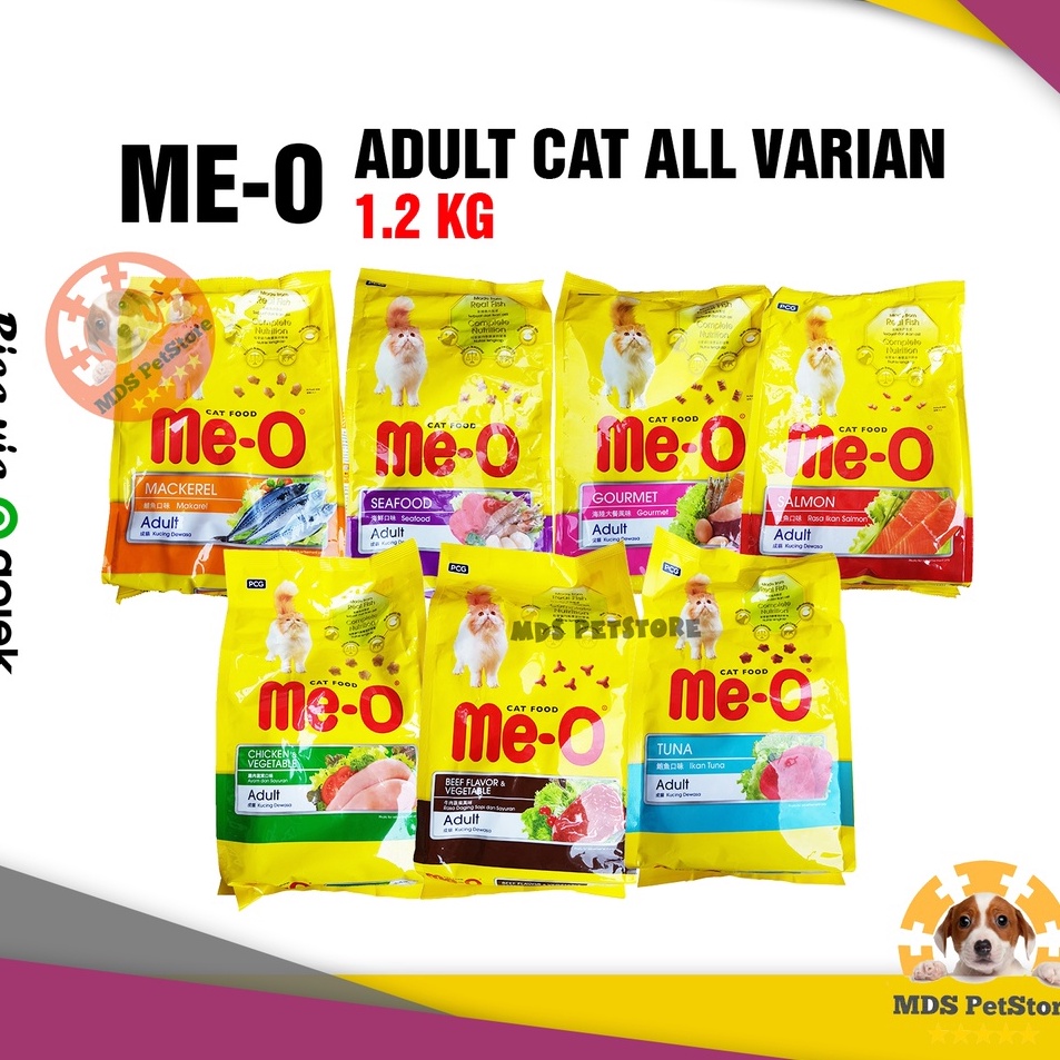 Jual Kejutan Menarik MeO Adult Cat 12 Kg makanan kucing meo tuna salmon ...