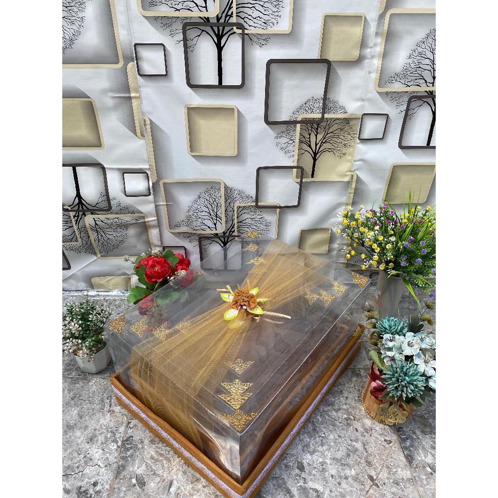 Jual Kotak Hantaran Seserahan Pernikahan Set Lengkap isi 4 Box Hantaran ...