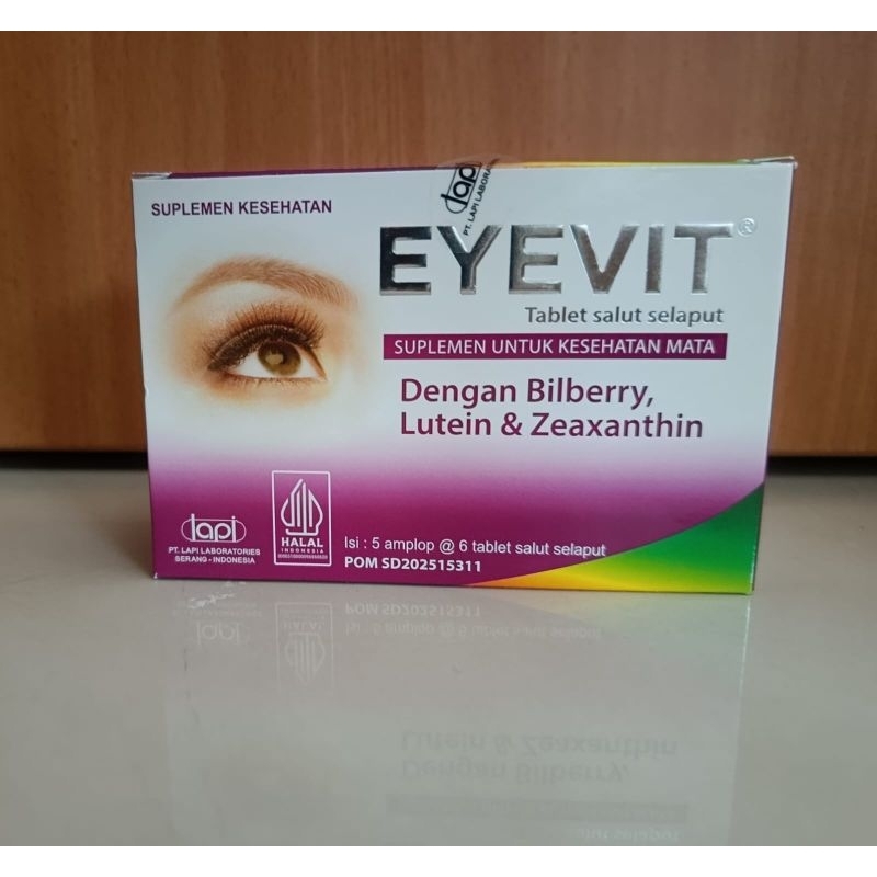 Jual eyevit tablet 1 box isi 30 tablet | Shopee Indonesia