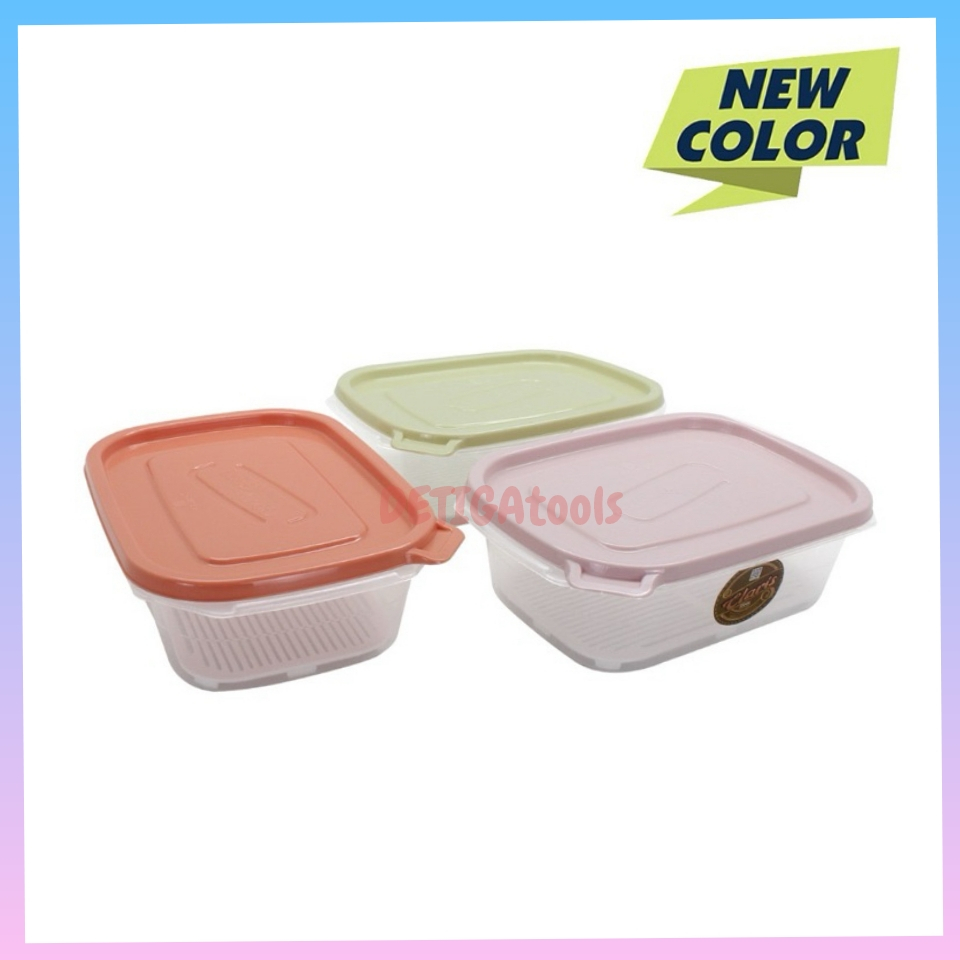 Jual CLARIS 2737 Kotak Makan Lunch box SQ Foodsaver 2737 Claris (770ml) 1pcs | Shopee Indonesia