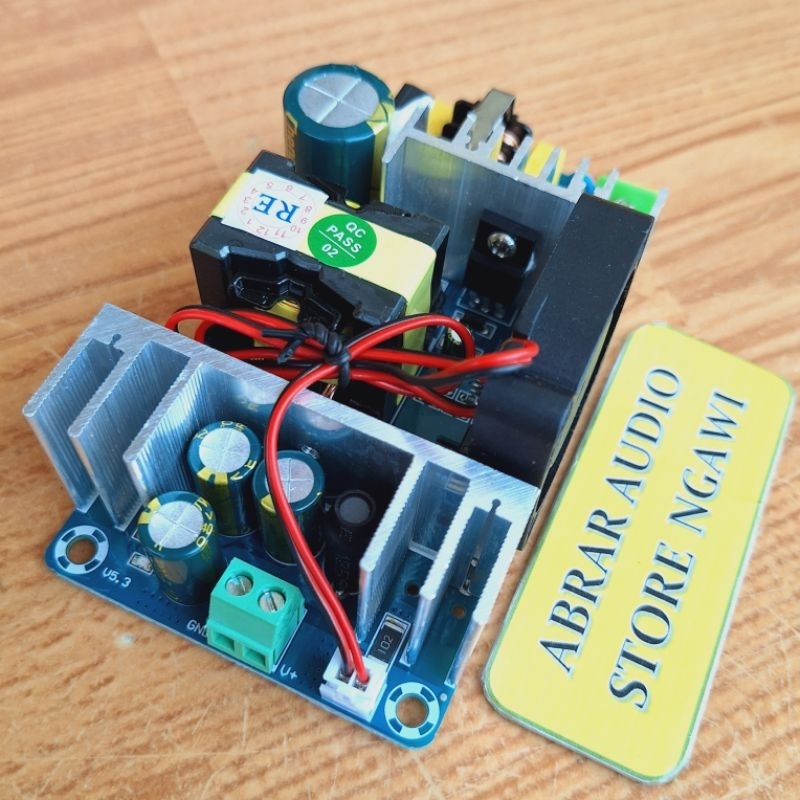 Jual Acmatic Module 24V 8A 200W With FAN Power Supply Modul Board ...