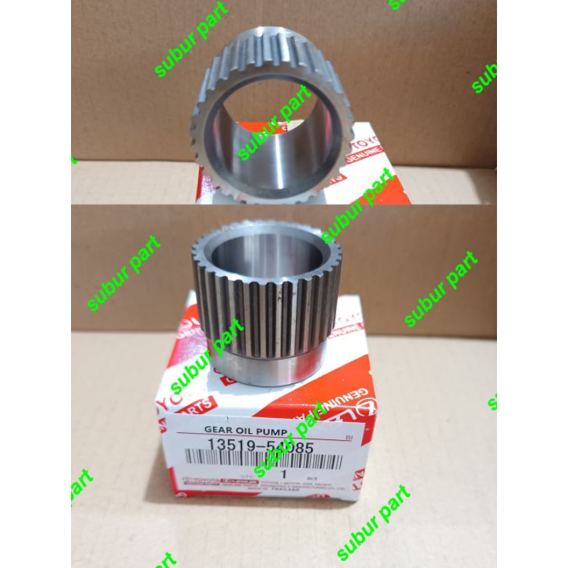 Jual gigi pompa oli gear oil pump toyota kijang 7k diesel 2l 13519 ...