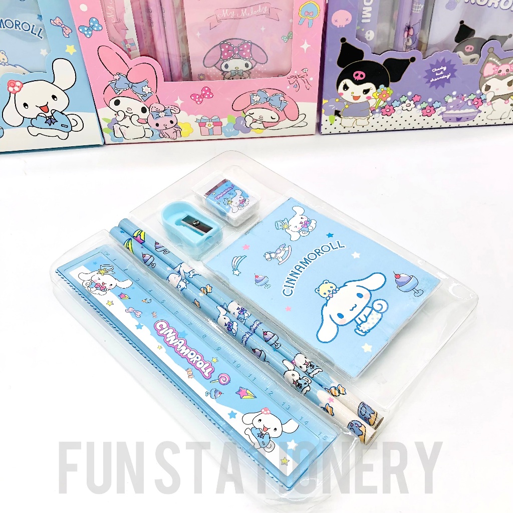 Jual STUDY SET 2018 LABUBU CAPYBARA SANRIO / STATIONERY SET / SET ALAT ...