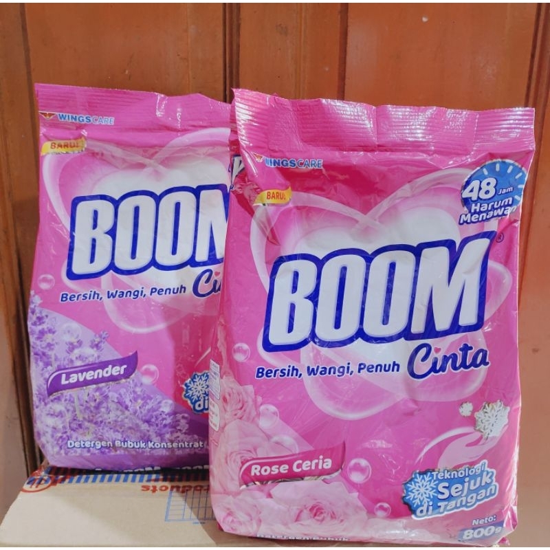 Jual Boom deterjen bubuk 800gr sejuk di tangan | Shopee Indonesia