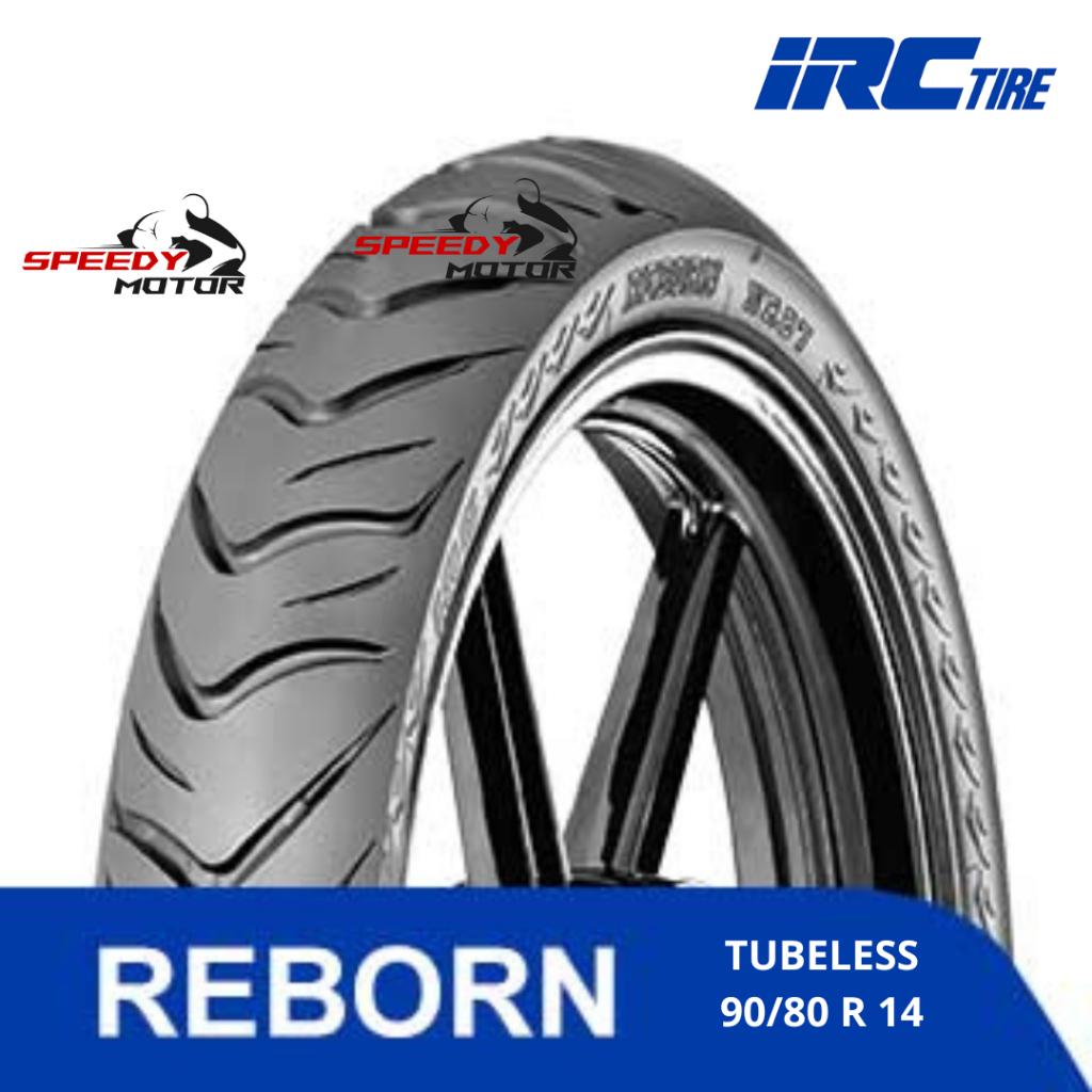 Jual Ban Motor IRC 90/80 Ring 14 Reborn Tubeless 90/80-14 Ban Motor ...