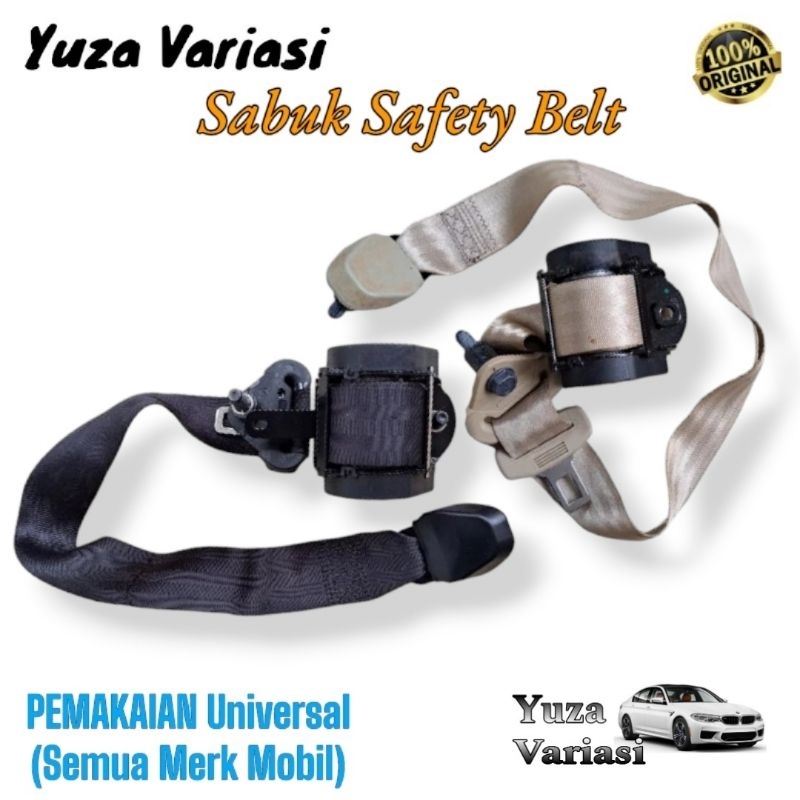 Jual Sabuk Pengaman Safety Belt Mobil Universal / Safety Belt Jok Depan ...