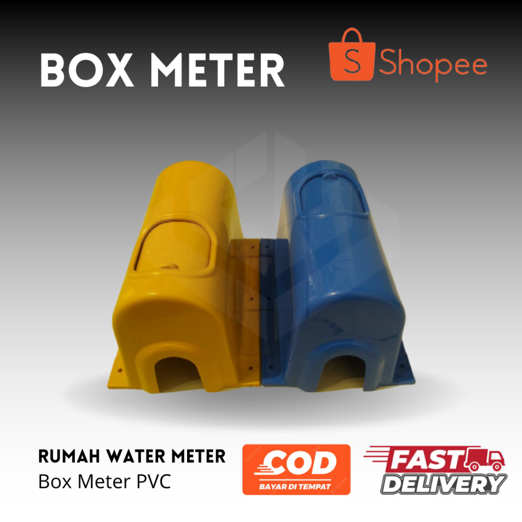 Jual Tutup Meteran Air PDAM, Box Water Meter Warna BERKUALITAS | Shopee ...