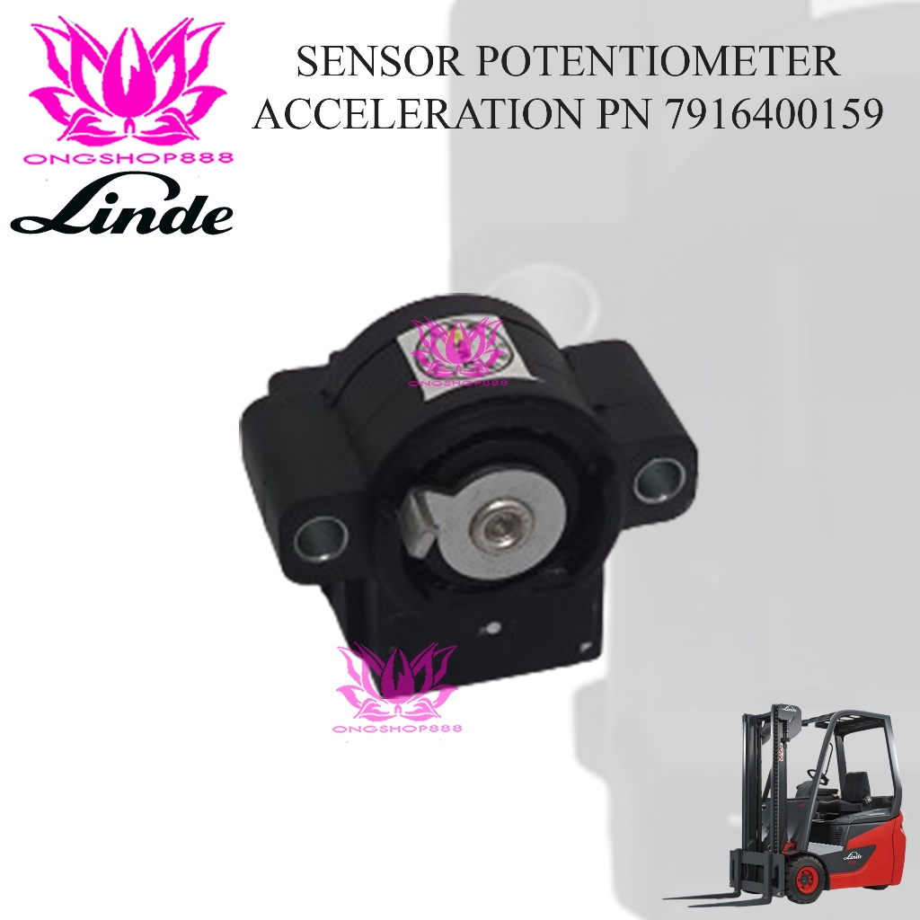 Jual Sensor Potentiometer Acceleration 7916400159 LINDE Forklift E16 ...