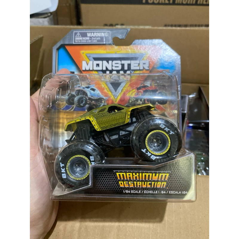 Jual Monster Jam Maximum Destruction Seri 34 Original Spinmaster Skala ...