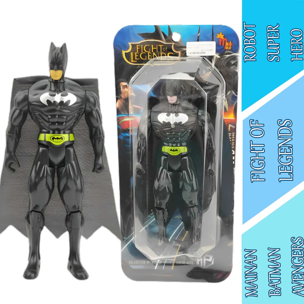 Jual Mainan Batman Avengers - Fight Of Legends - Robot Super Hero ...