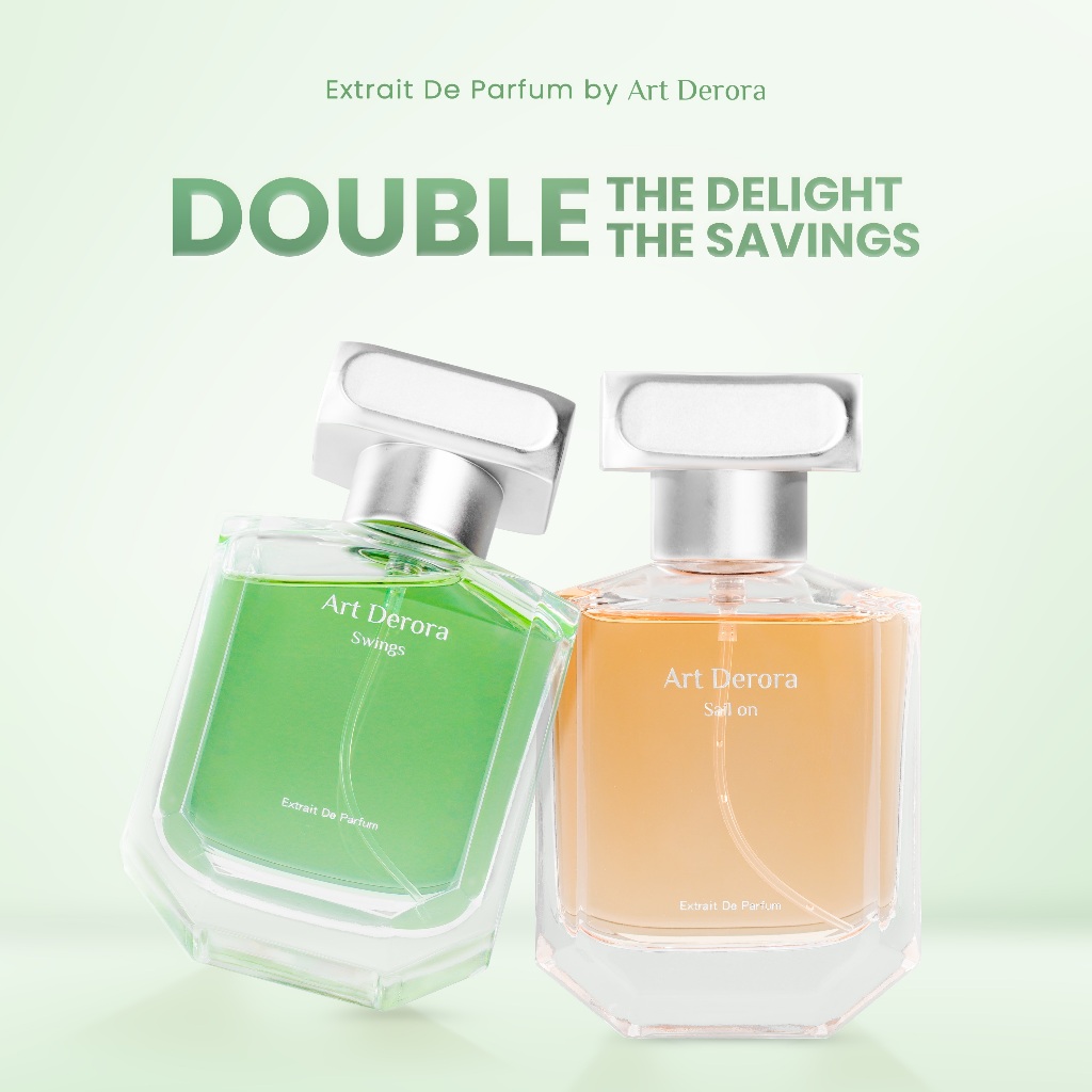 Jual Art Derora Extrait De Parfum EDP - Bundle SWINGS + SAIL ON ...