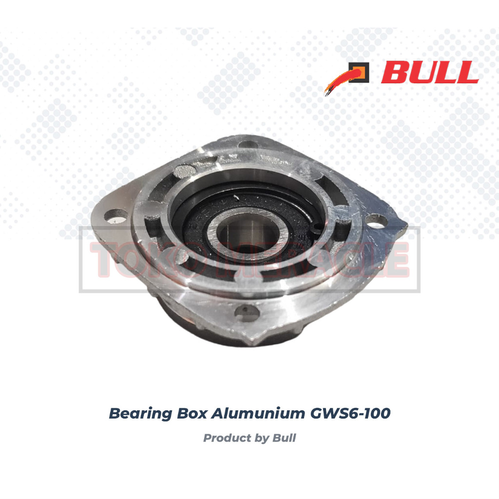 Jual BULL Bearing Box Alumunium + Laker GWS6-100 - Rumah Laker Mesin ...