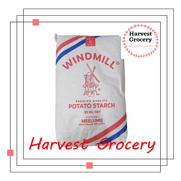Jual Wind Mill Potato Starch / Tepung Potato / Tepung Sang Fen 25Kg ...