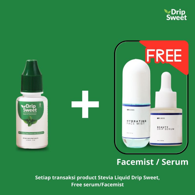 Jual DripSweet Gula Stevia Pemanis Alami Cair - 15ml | Shopee Indonesia