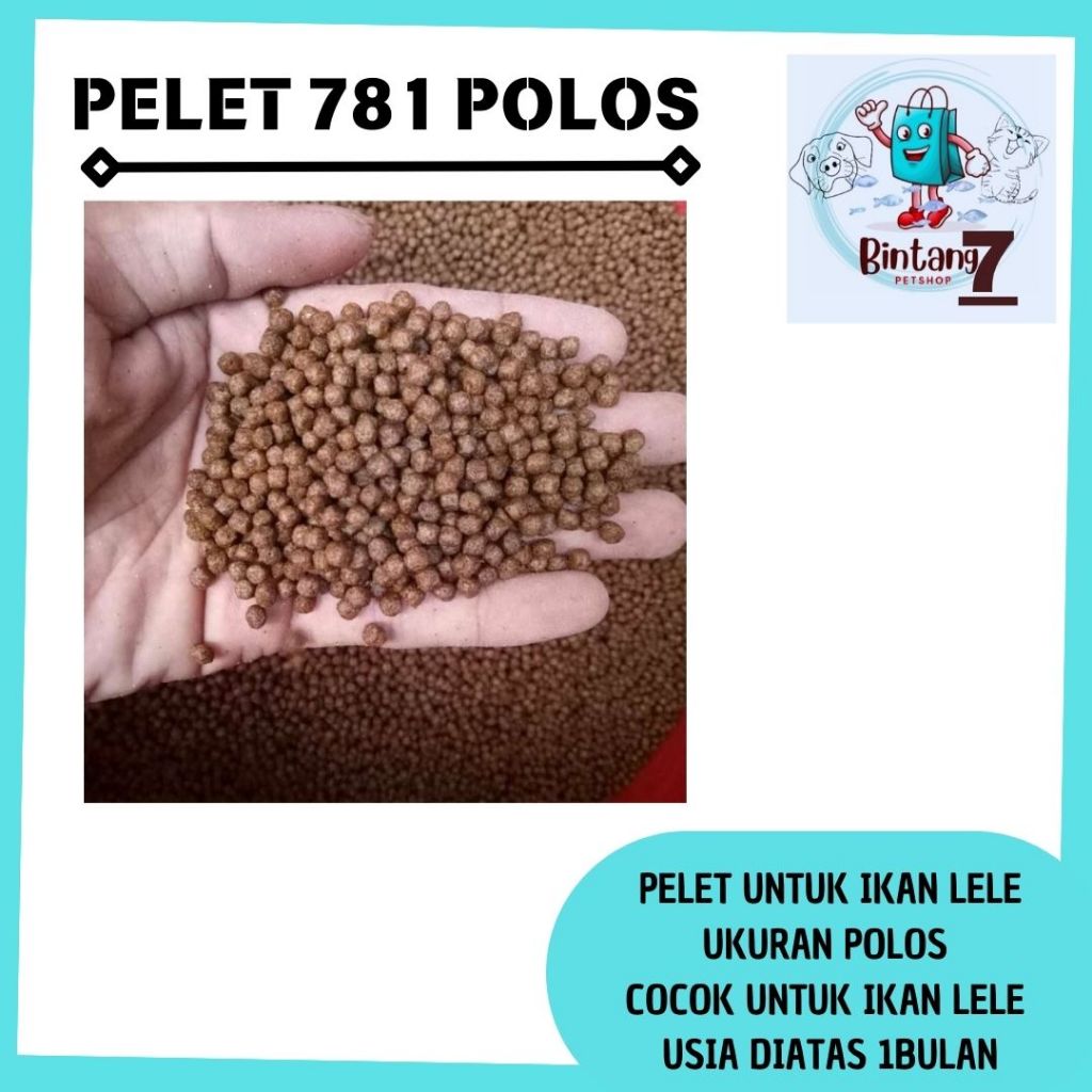 Jual Pelet pakan ikan lele nila gurame 1kg Hi-pro-vit 781 ASLI | Shopee ...