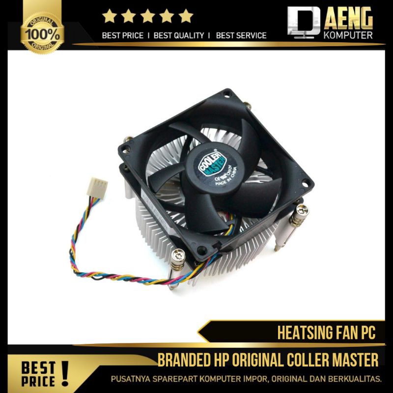 Jual Heatsing Heatsink Fan PC Branded HP original Coller Master ...