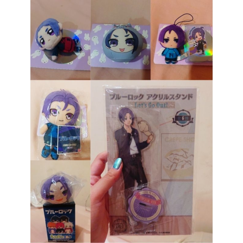 Jual OFFICIAL BLUE LOCK REO MIKAGE MERCHANDISE plushie chibi mascot ...