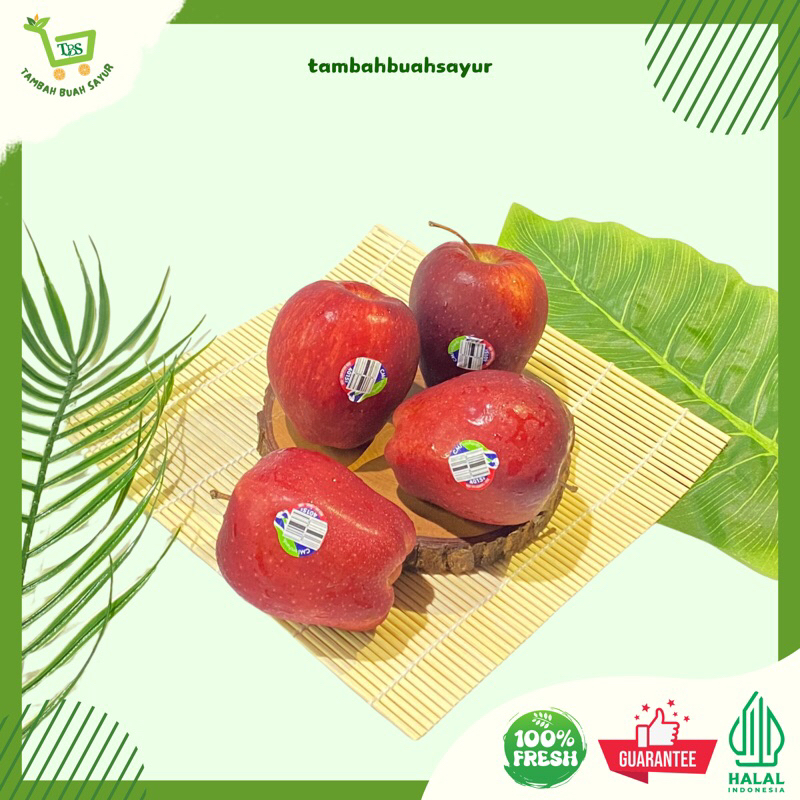 Jual APEL MERAH WASHINGTON 1 KG (KHUSUS SAMEDAY DAN INSTAN) | Shopee ...