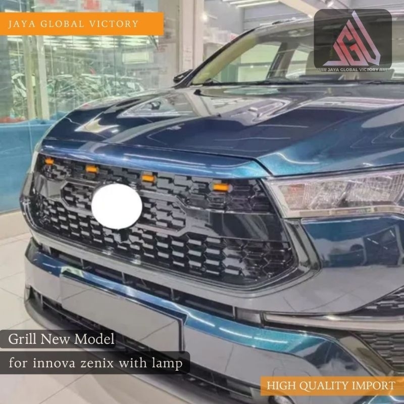 Jual Grill Innova Zenix Model Honeycomb with lamp | Shopee Indonesia