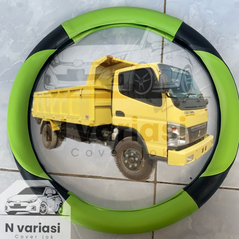 Jual Sarung Setir Cover stir pelindung stir truk sedang mitsubishi fuso ...