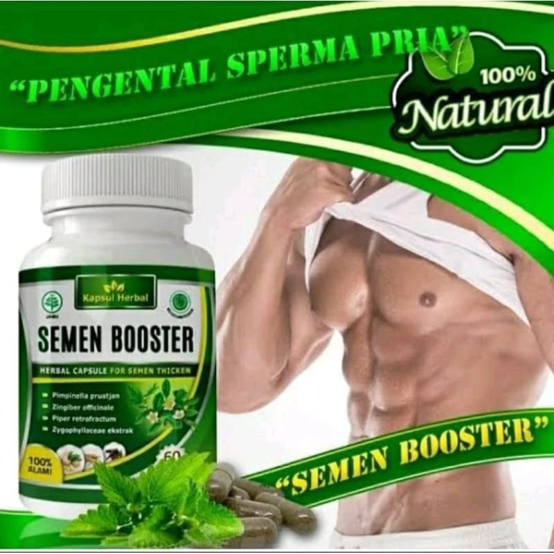 Jual SEMEN BOOSTER OBAT KAPSUL PENYUBUR SPERMA PRIA PENAMBAH STAMINA ASLI ORIGINAL HERBAL ...