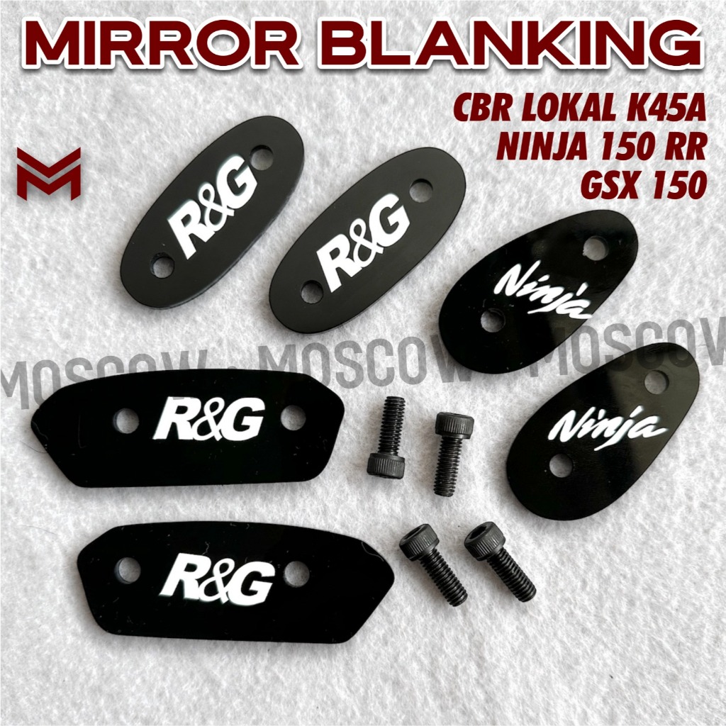 Jual MIRROR BLANKING MOTOR SPORT NINJA 150 RR NEW CBR LOKAL CBR K45A ...