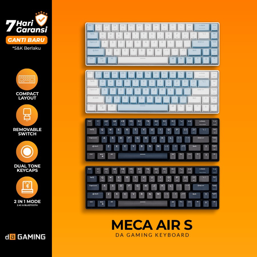 Jual Keyboard Digital Alliance Meca Air S 65% Wireless Mechanical ...