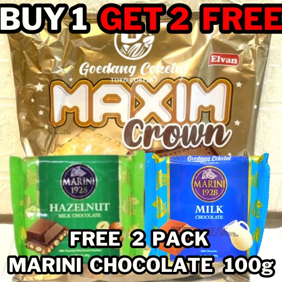 Jual KODE PRODUK L9L786297 ELVAN MAXIM Crown With Biscuit 275g B1G2 ...