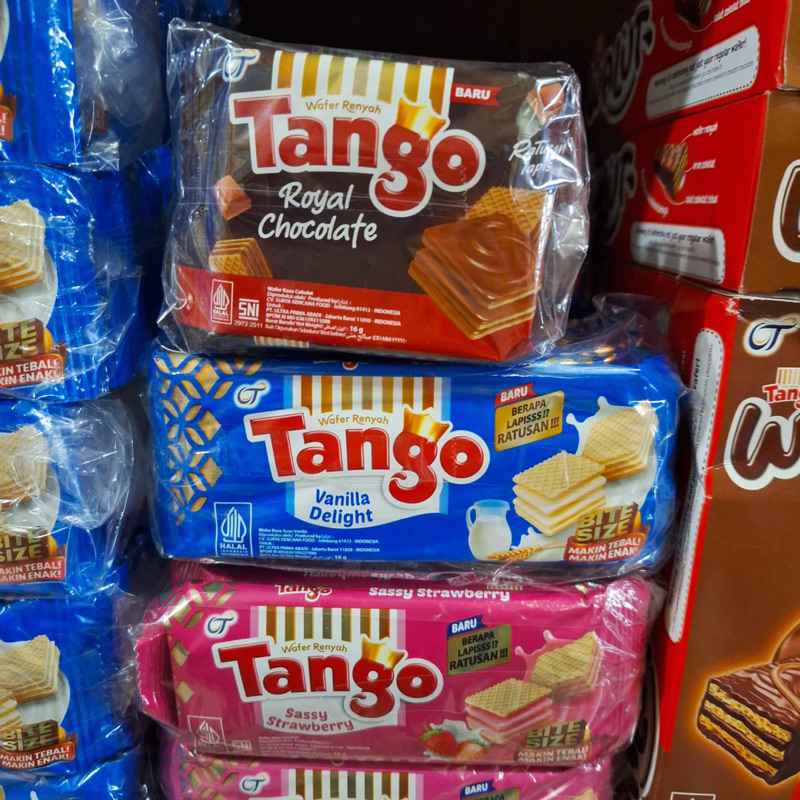 Jual TANGO wafer 16gram aneka rasa | Shopee Indonesia