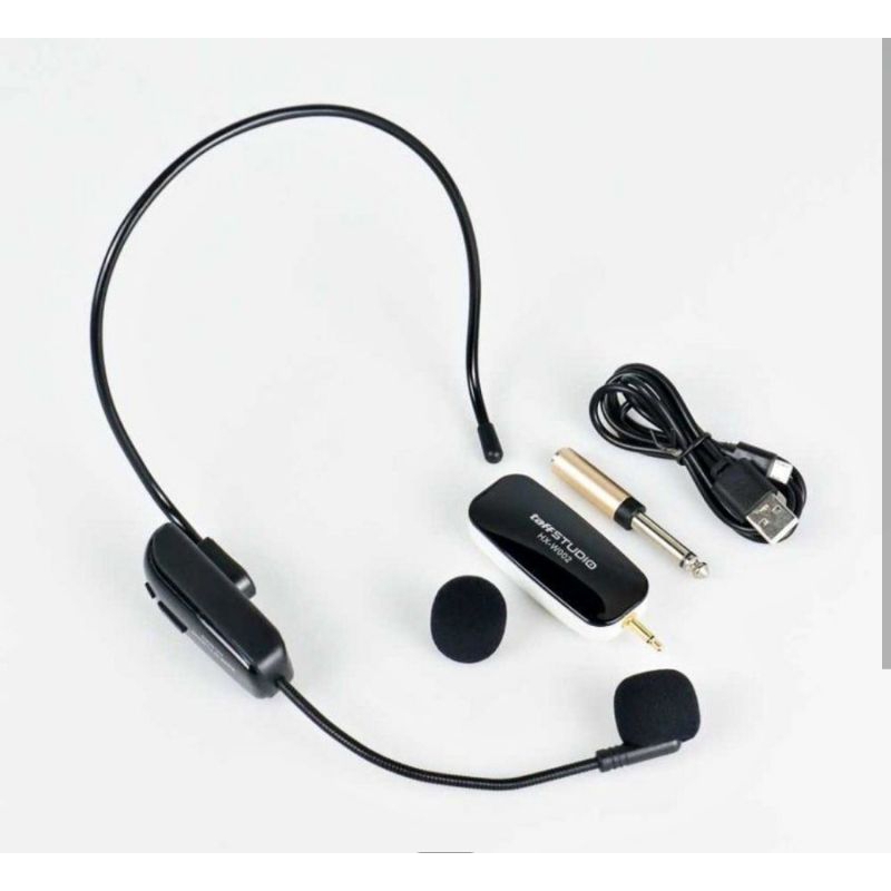 Jual Mic Bando Tanpa Kabel Wireless UHF Mik Imam Masjid Mushola ...